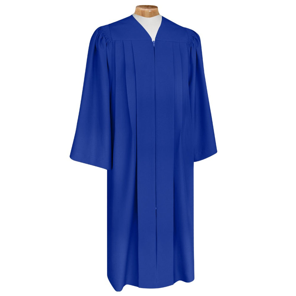 Deluxe Royal Blue Choir Robe – Choir and Clergy