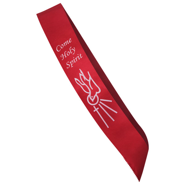 ‘Come Holy Spirit And Dove’ Confirmation Sash – Choir and Clergy