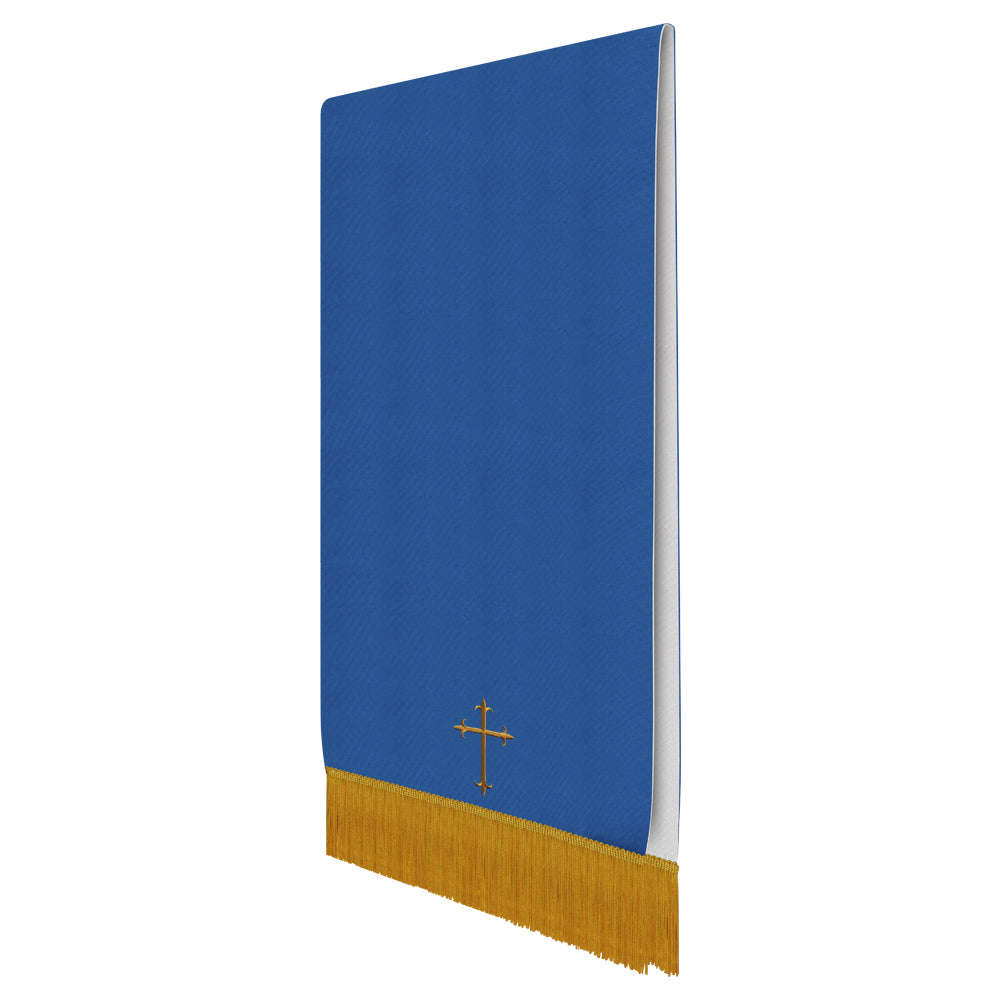Blue/White Pulpit Scarf – Choir and Clergy